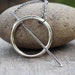 Sansa Large Circle and Chain Necklace, Heavy Duty Cosplay Necklace, All ...