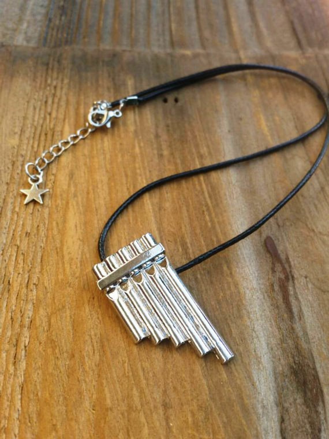 Peter Pan Flute Necklace Pan Flute Pendant Neverland Peter | Etsy