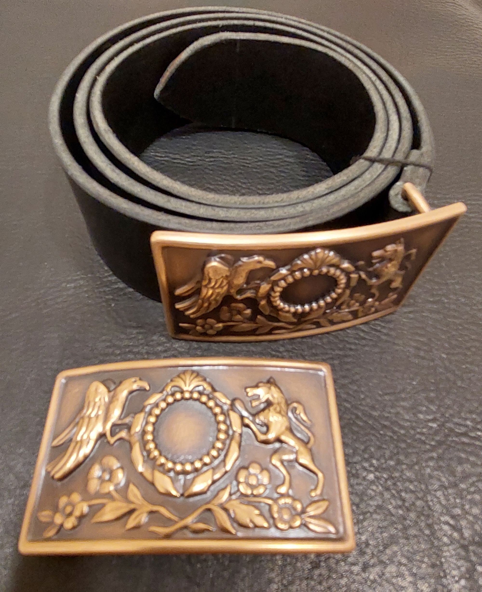 Solid Bronze Custom Belt Buckle of Salvatore Giuliano Handmade ...