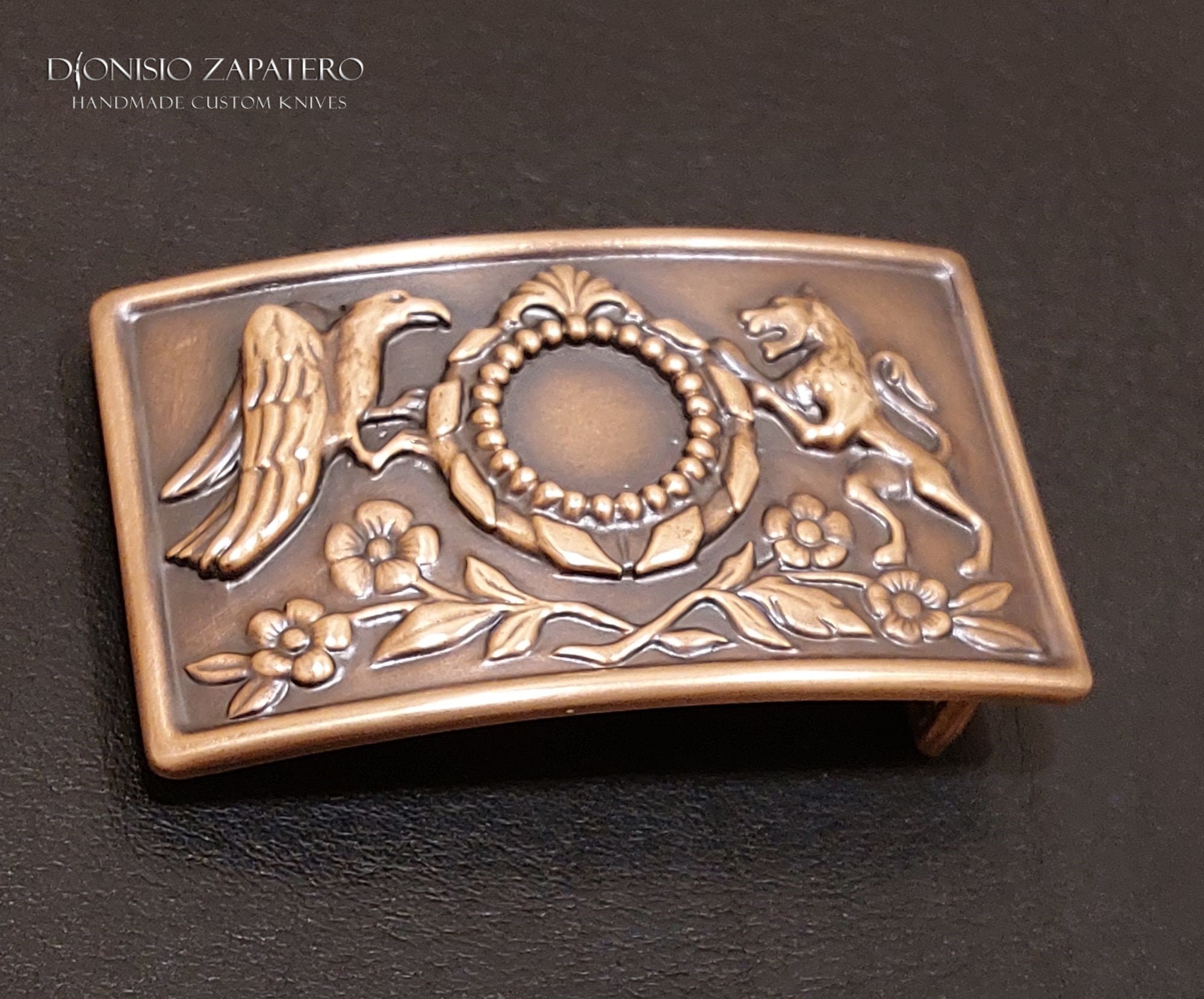 Solid Bronze Custom Belt Buckle of Salvatore Giuliano Handmade ...