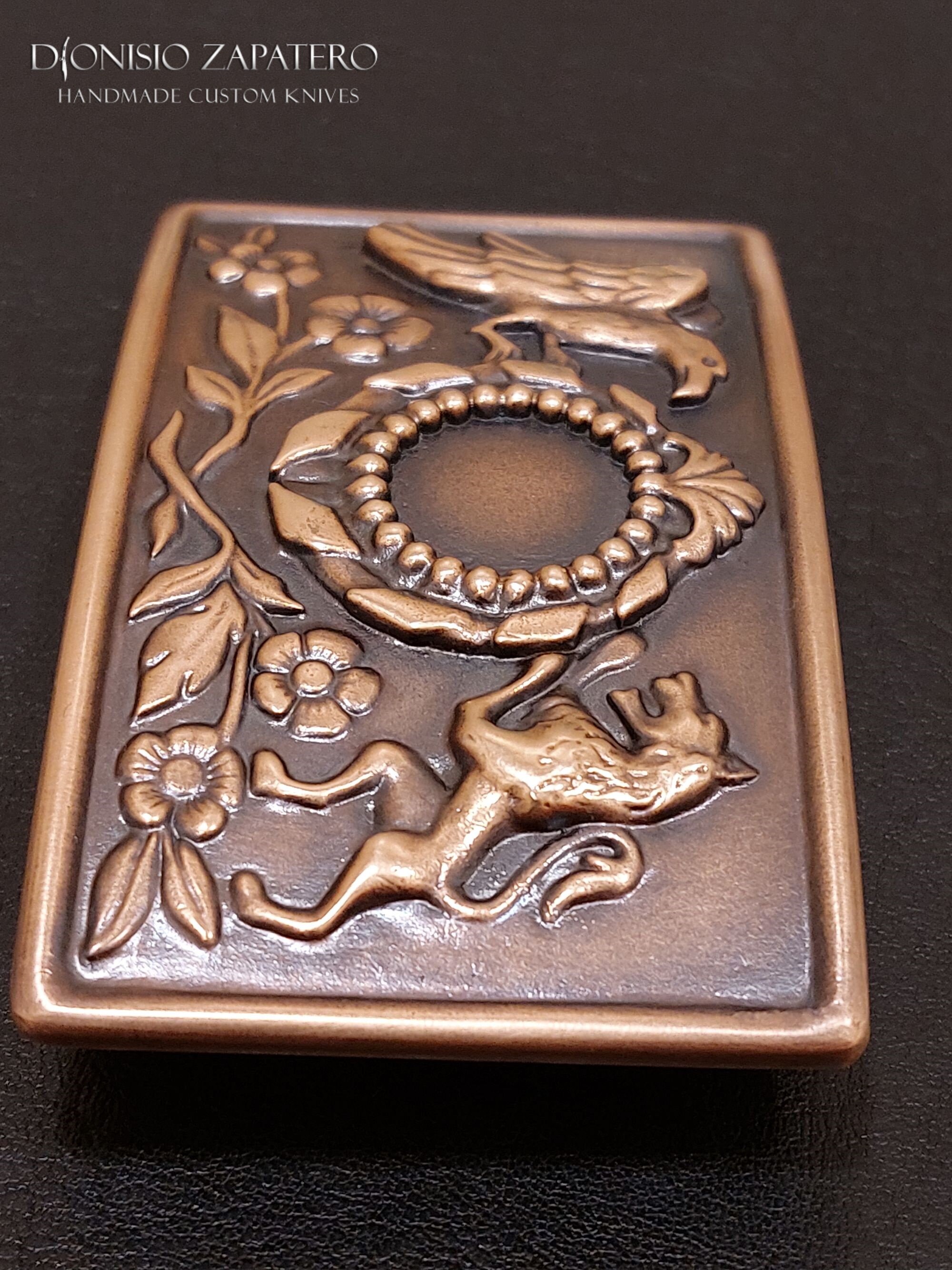 Solid Bronze Custom Belt Buckle of Salvatore Giuliano Handmade ...