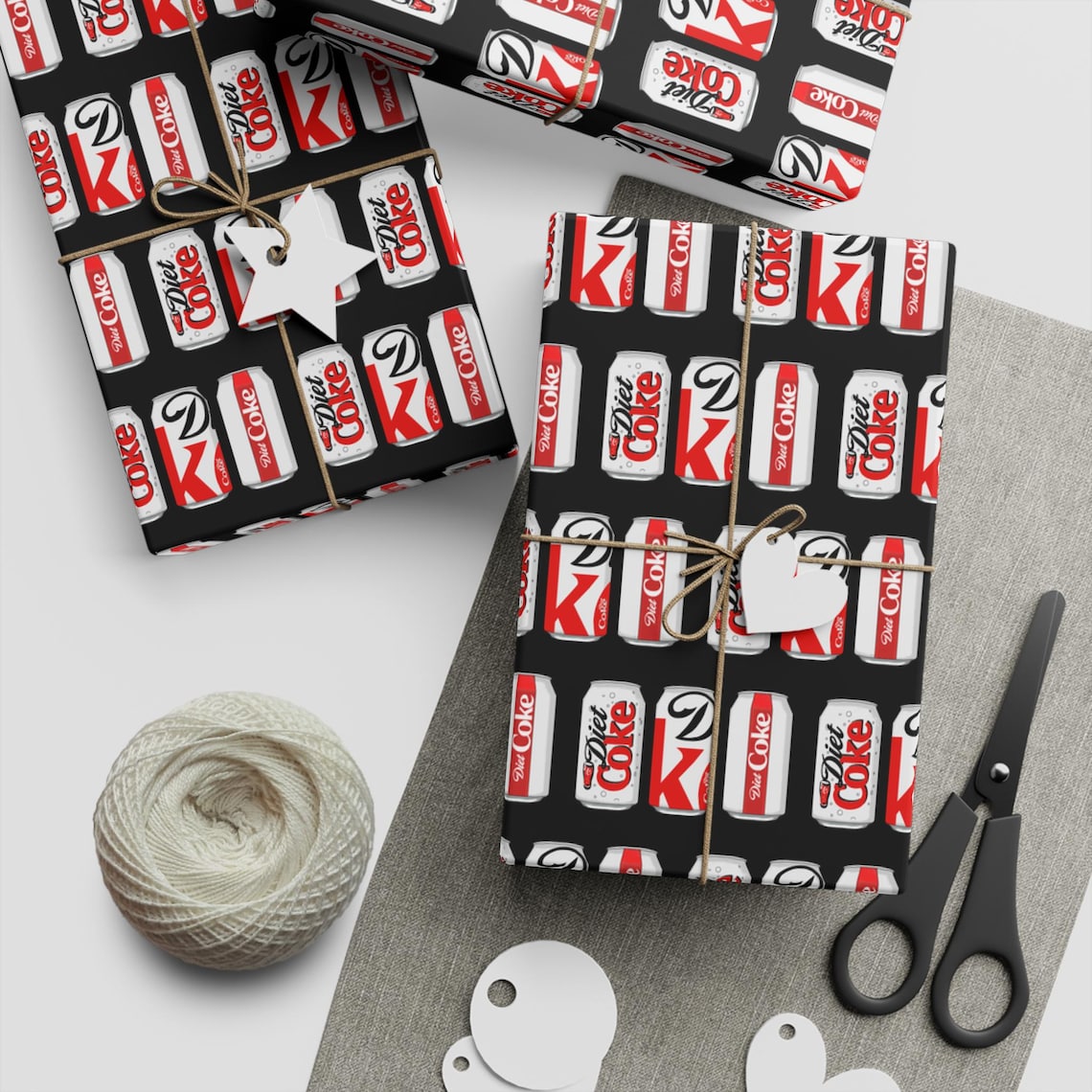 Wrapping Paper, Funny Diet Coke Gift Wrap, Diet Coke Lover Gift, Unique ...