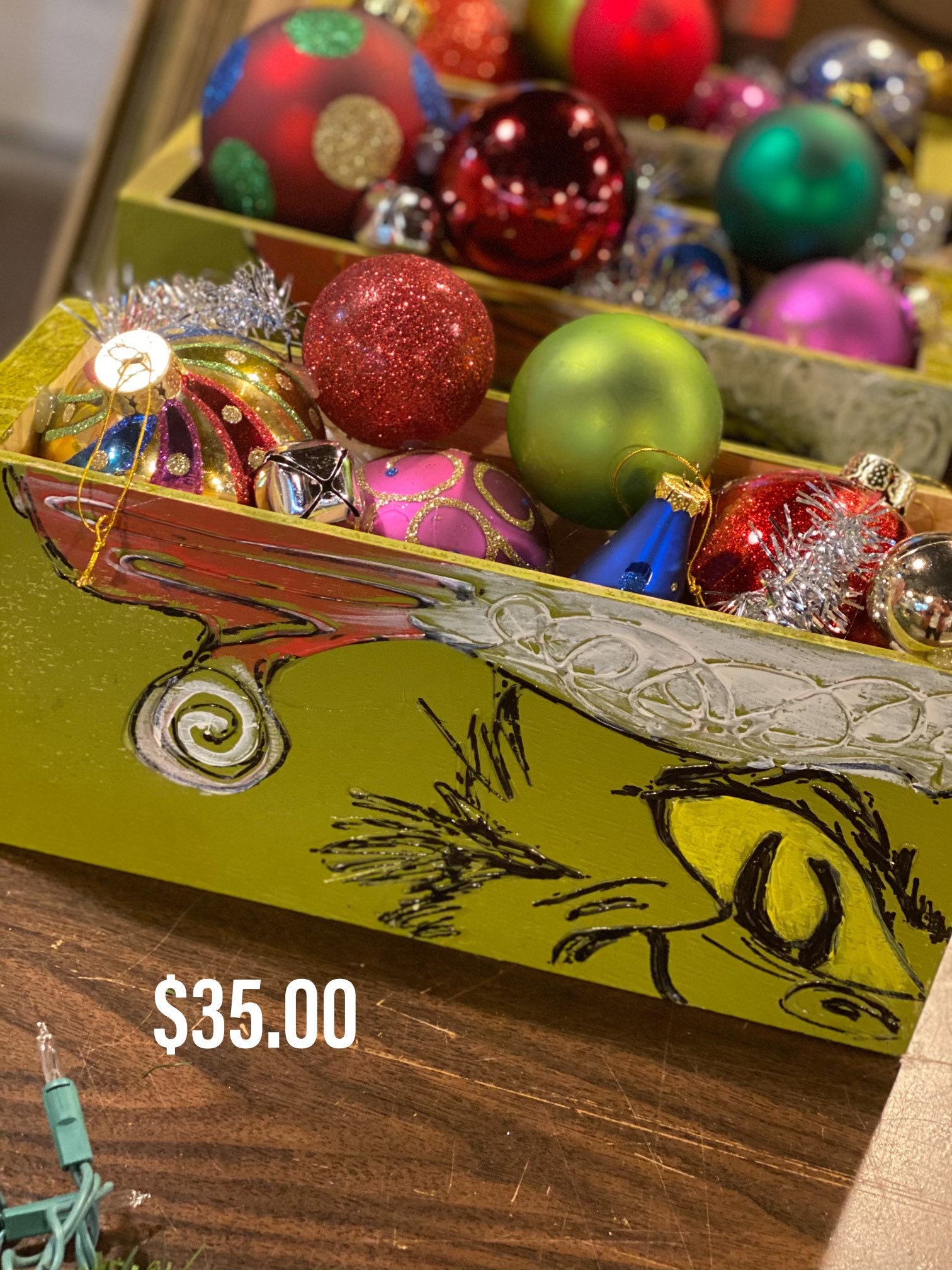 Grinch Box | Etsy