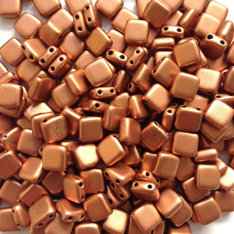 Czechmate Tile Beads - Etsy