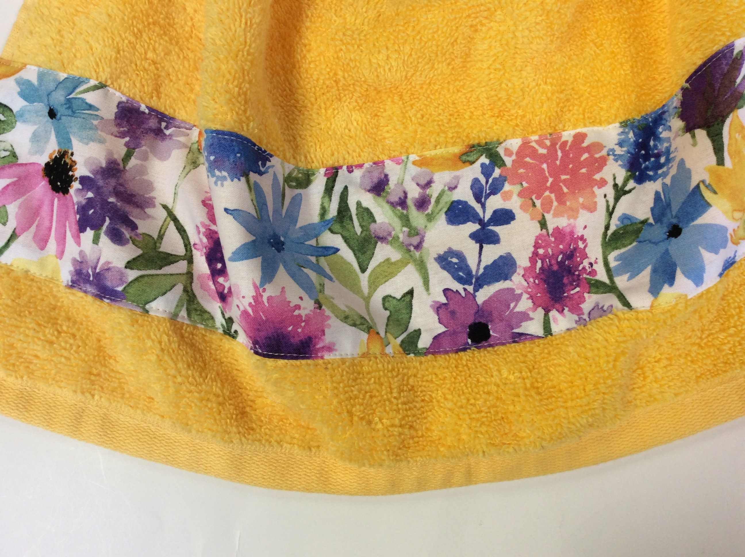Watercolor Flowers/hand Towel/refrigerator Towel/oven - Etsy
