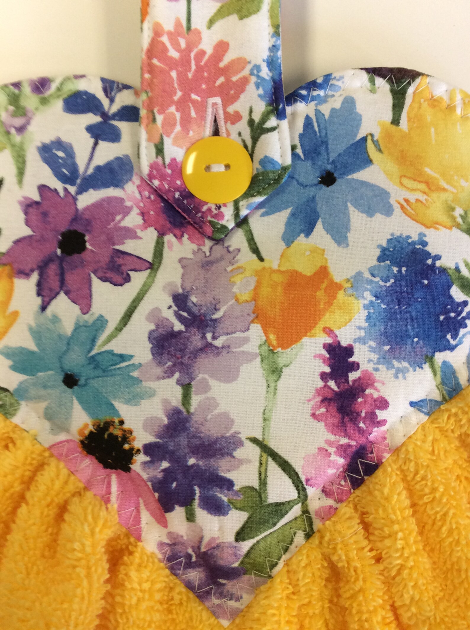 Watercolor Flowers/hand Towel/refrigerator Towel/oven - Etsy