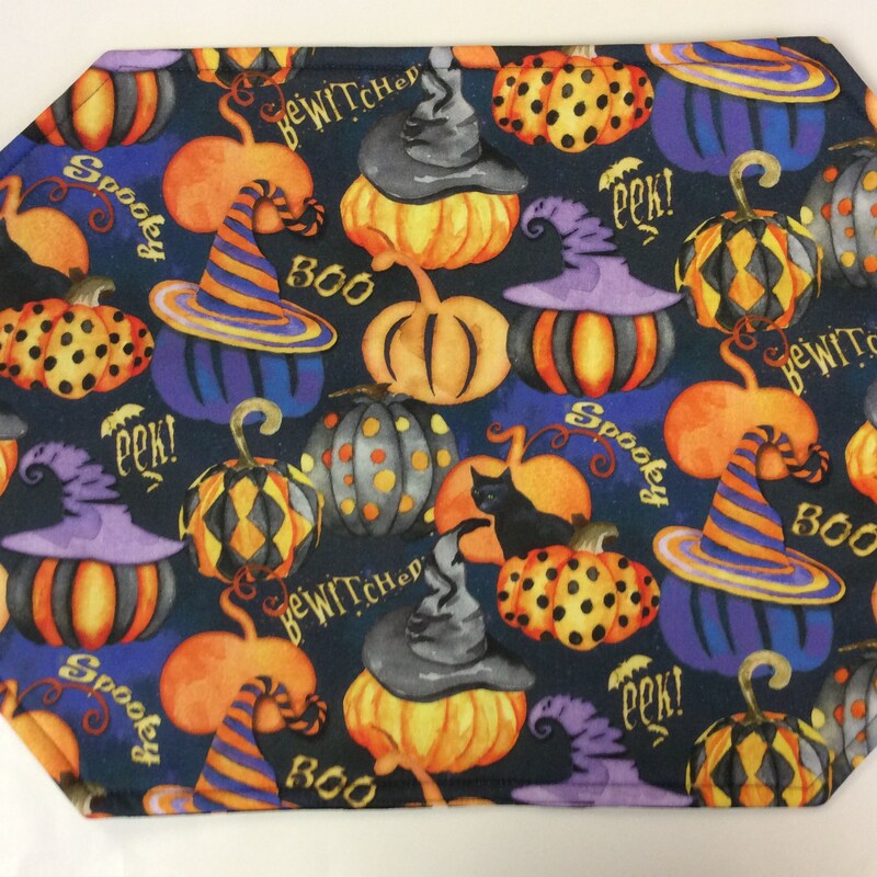 Halloween Placemat - Etsy