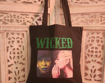 WICKED Inspired Handmade Crochet Tote Bag - Etsy