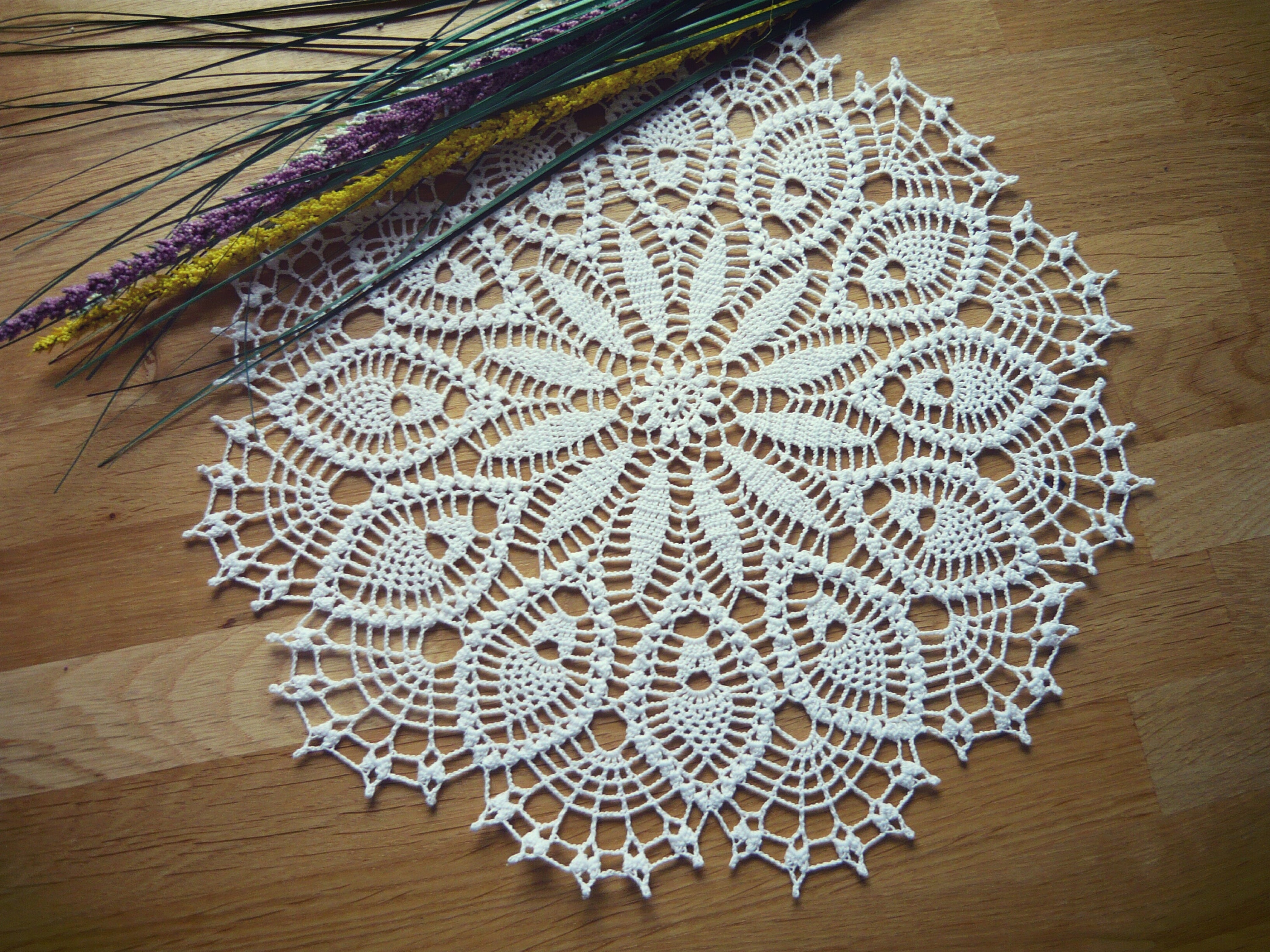 White Crochet Doily Handmade Table Decoration Home Decor - Etsy