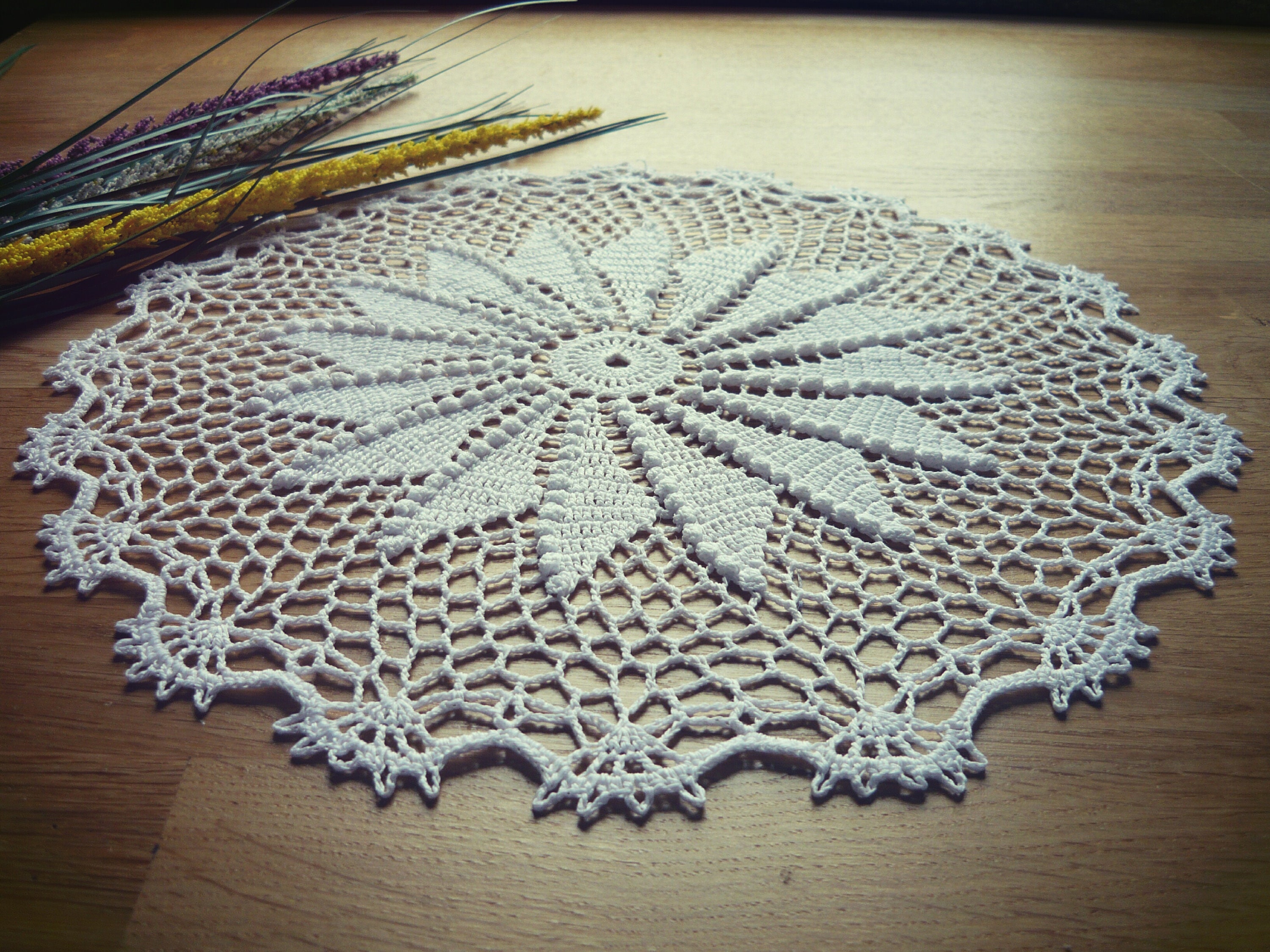 White Crochet Doily Handmade Table Decoration Home Decor - Etsy