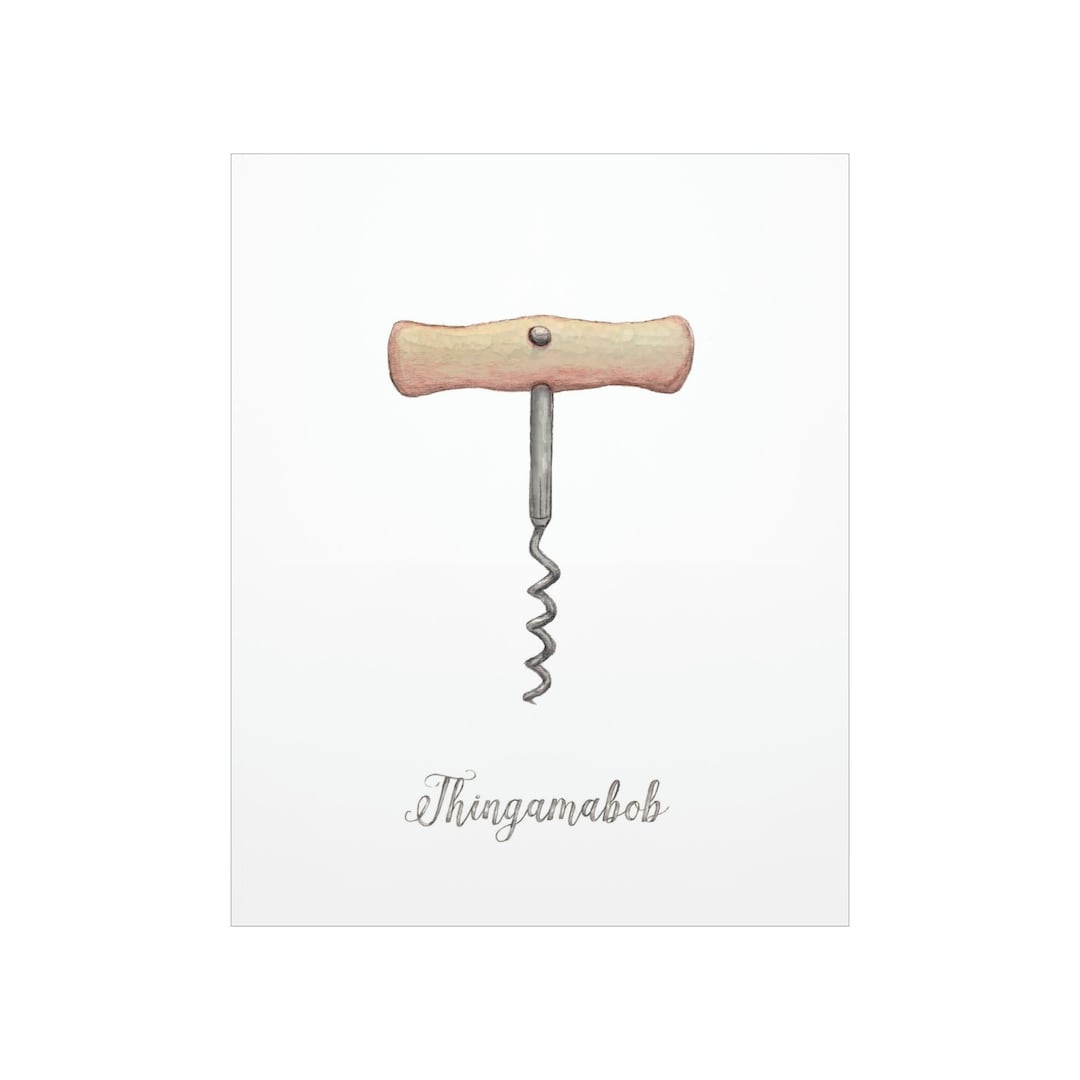 Thingamabob Watercolor Giclee Print. Little MERMAID Art. Childs Room ...