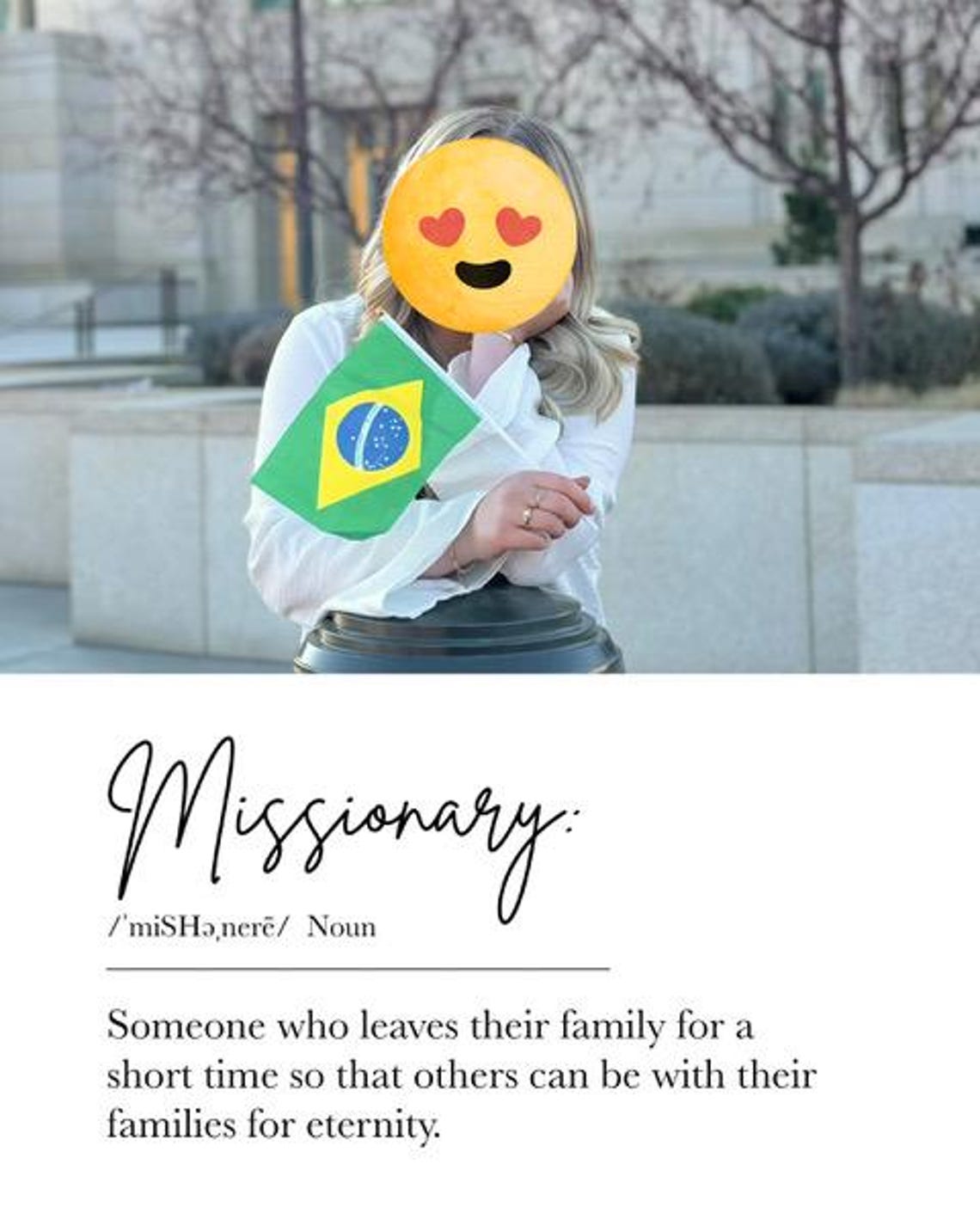 8x10 Custom Mission Photo With Missionary Definition Digital Download ...