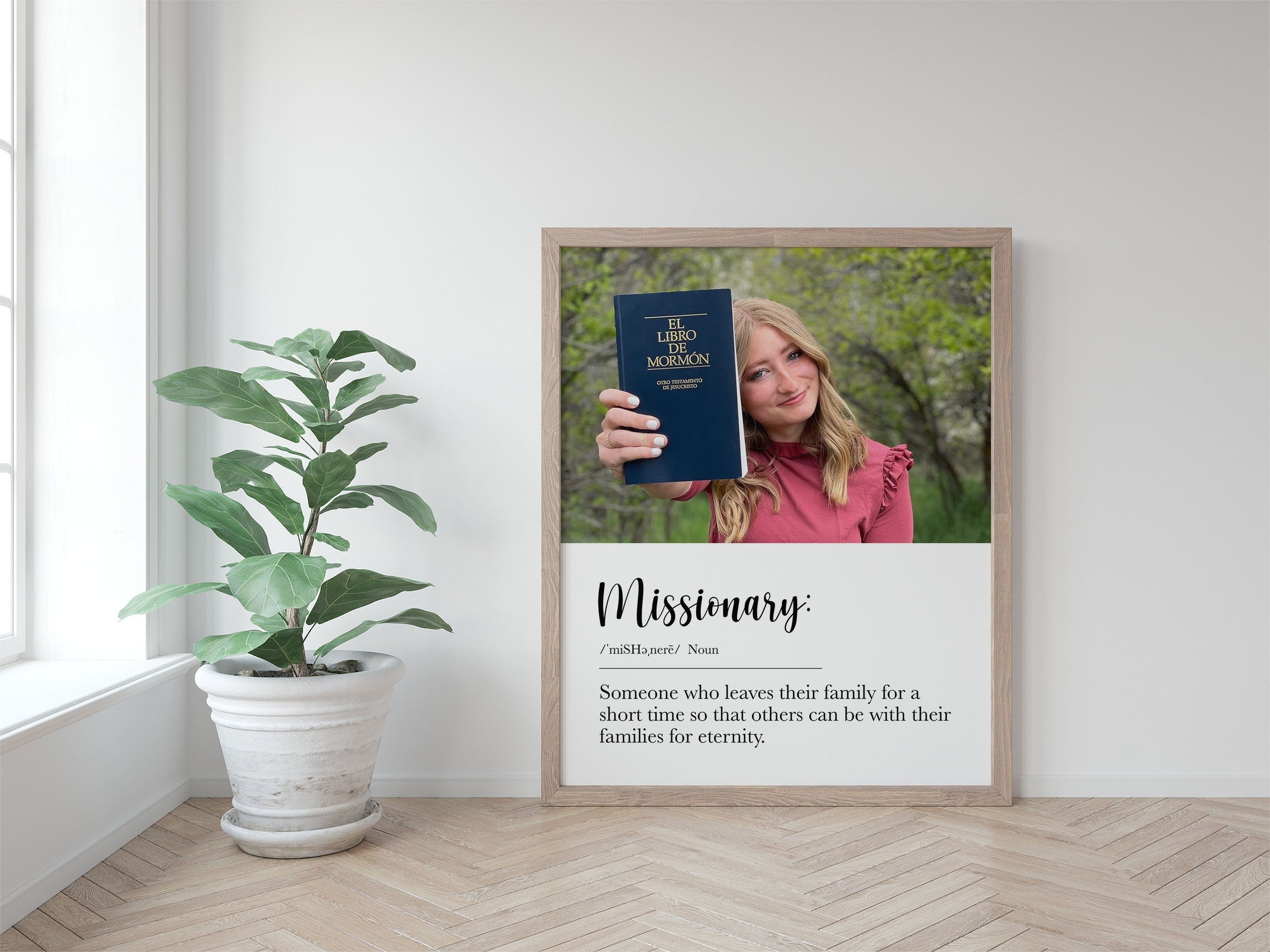 Custom Missionary Photo Definition Print – Home Decor (digital Download ...