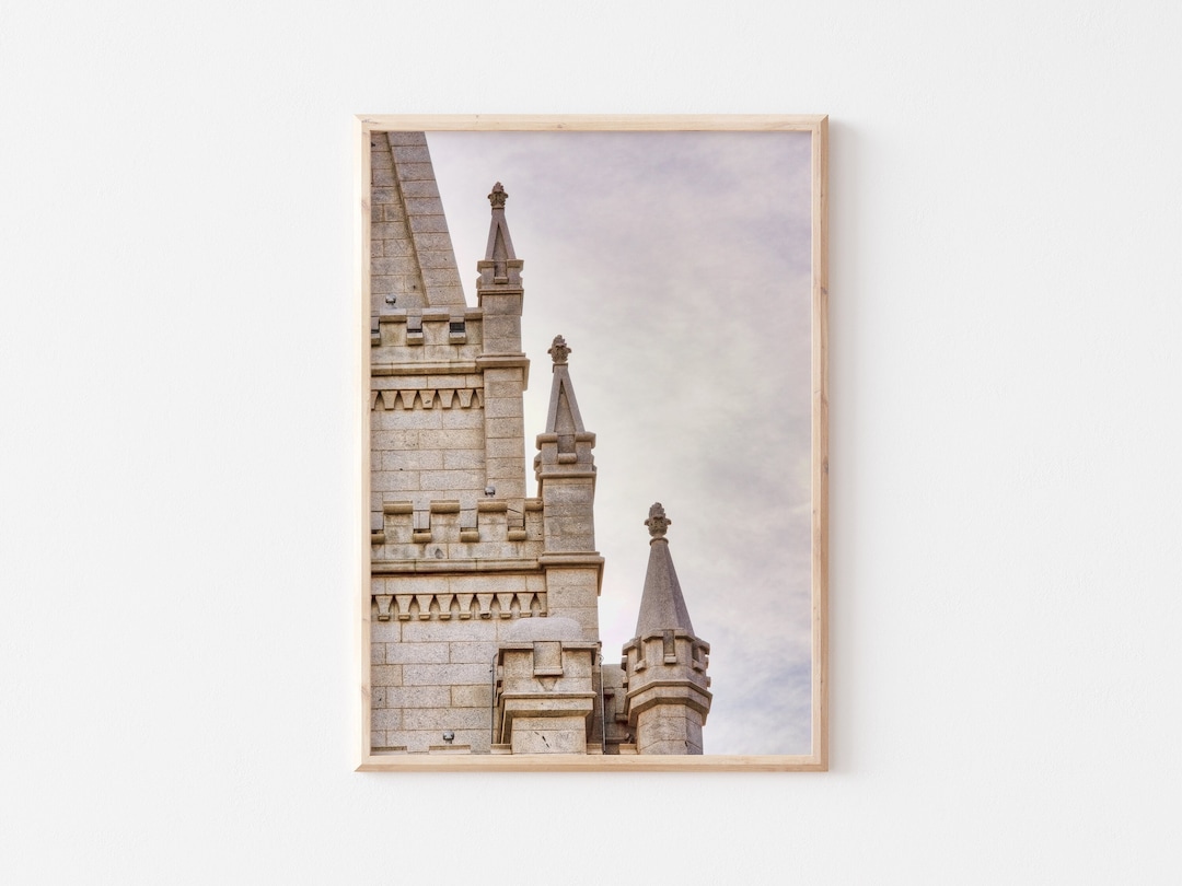 LDS Salt Lake Temple Tower Spires Photograph Fine Art Print - Home ...