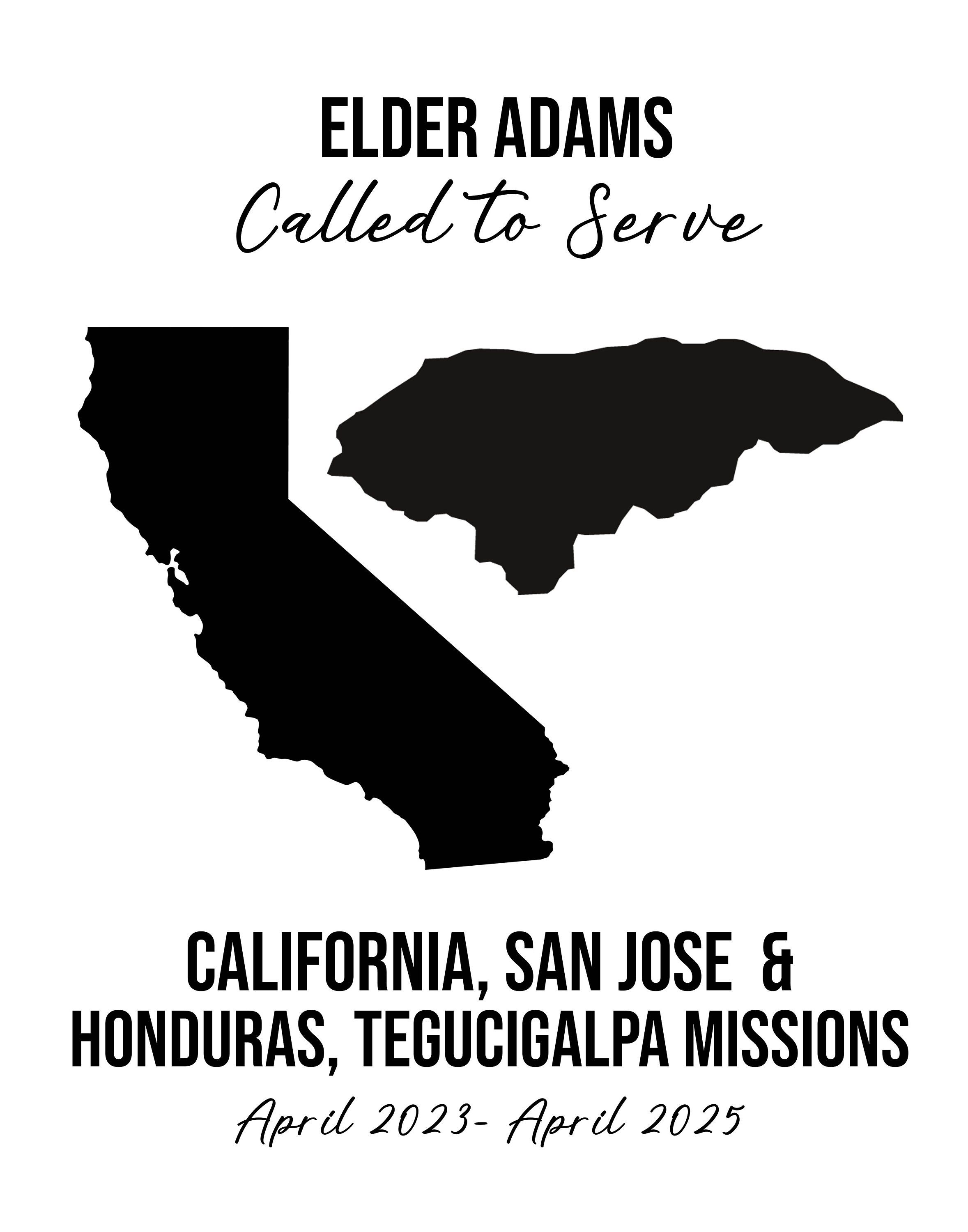 Custom Dual Mission Call 11x14 Digital File - Missionary Called to ...