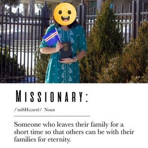 8x10 Custom Mission Photo With Missionary Definition Digital Download ...