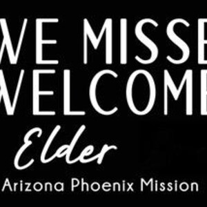 Welcome Home Missionary 6’x2' Poster - Mission Homecoming Print ...