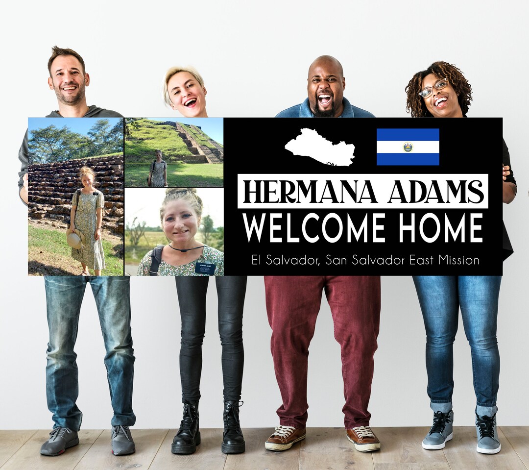 Welcome Home Missionary 6x2' Poster Mission Homecoming Print Mission ...