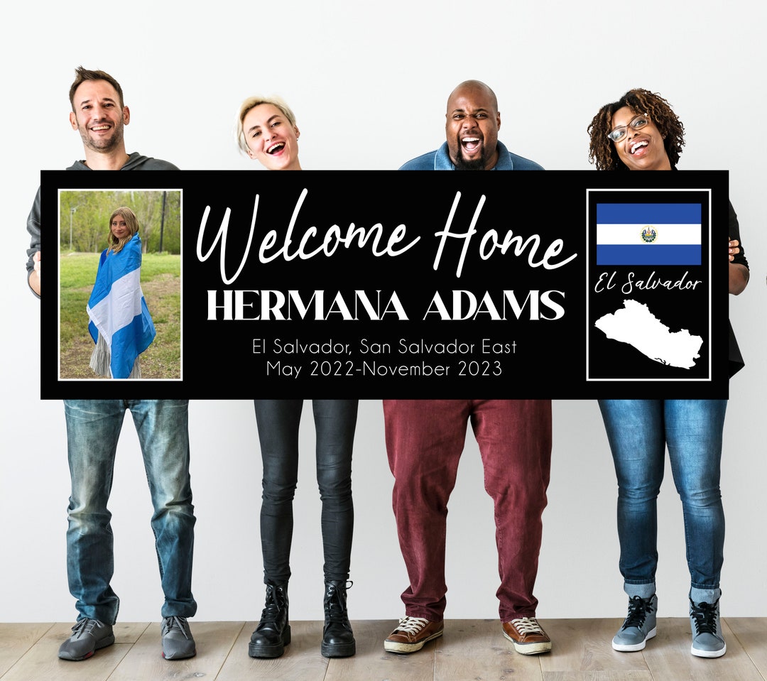 Welcome Home Missionary 6’x2' Poster - Mission Homecoming Print ...