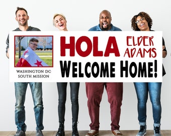 Welcome Home Missionary 4'x2' Poster Mission Homecoming Print Mission ...