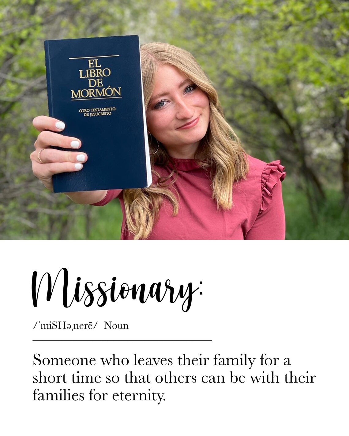 Custom Missionary Photo Definition Print – Home Decor (digital Download ...