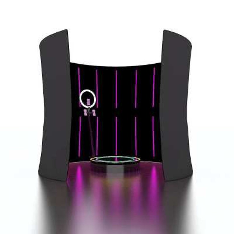 360 Photo Booth 360 Video Booth and Enclosure Package - Etsy