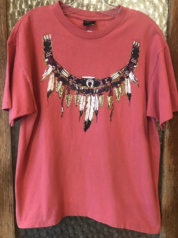 overland indigenous t shirt - Gem