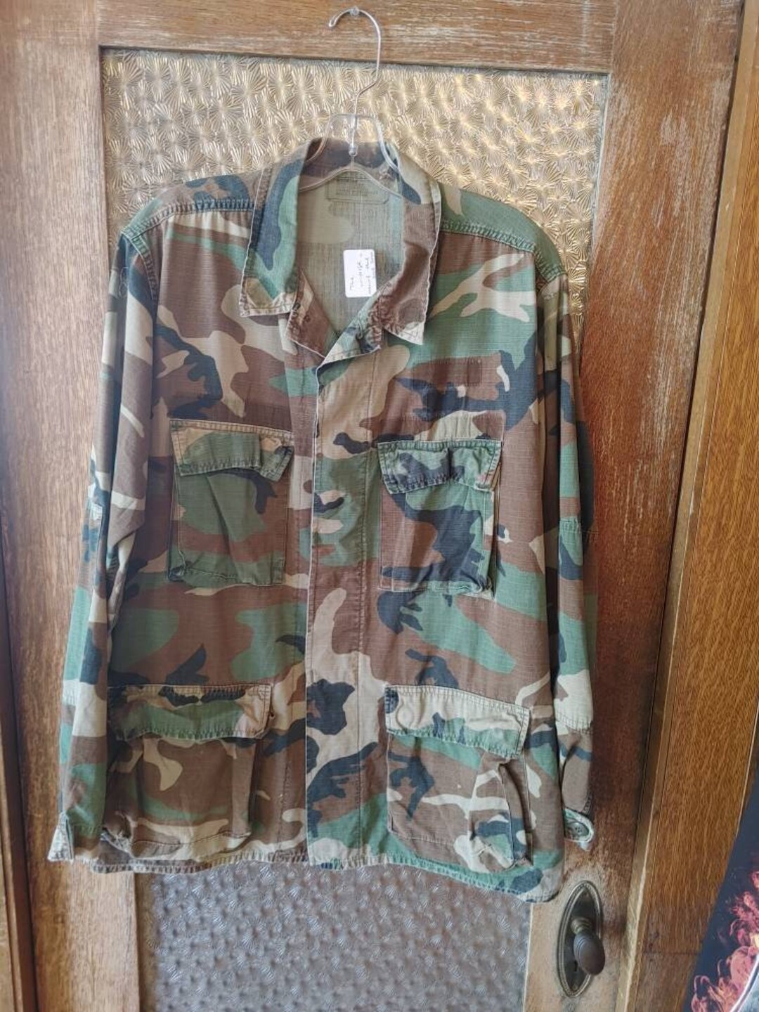 Vintage Unisex Army Surplus Camouflage Jacket - Etsy