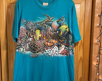 Limeskink Sea Creatures T-shirt - Etsy