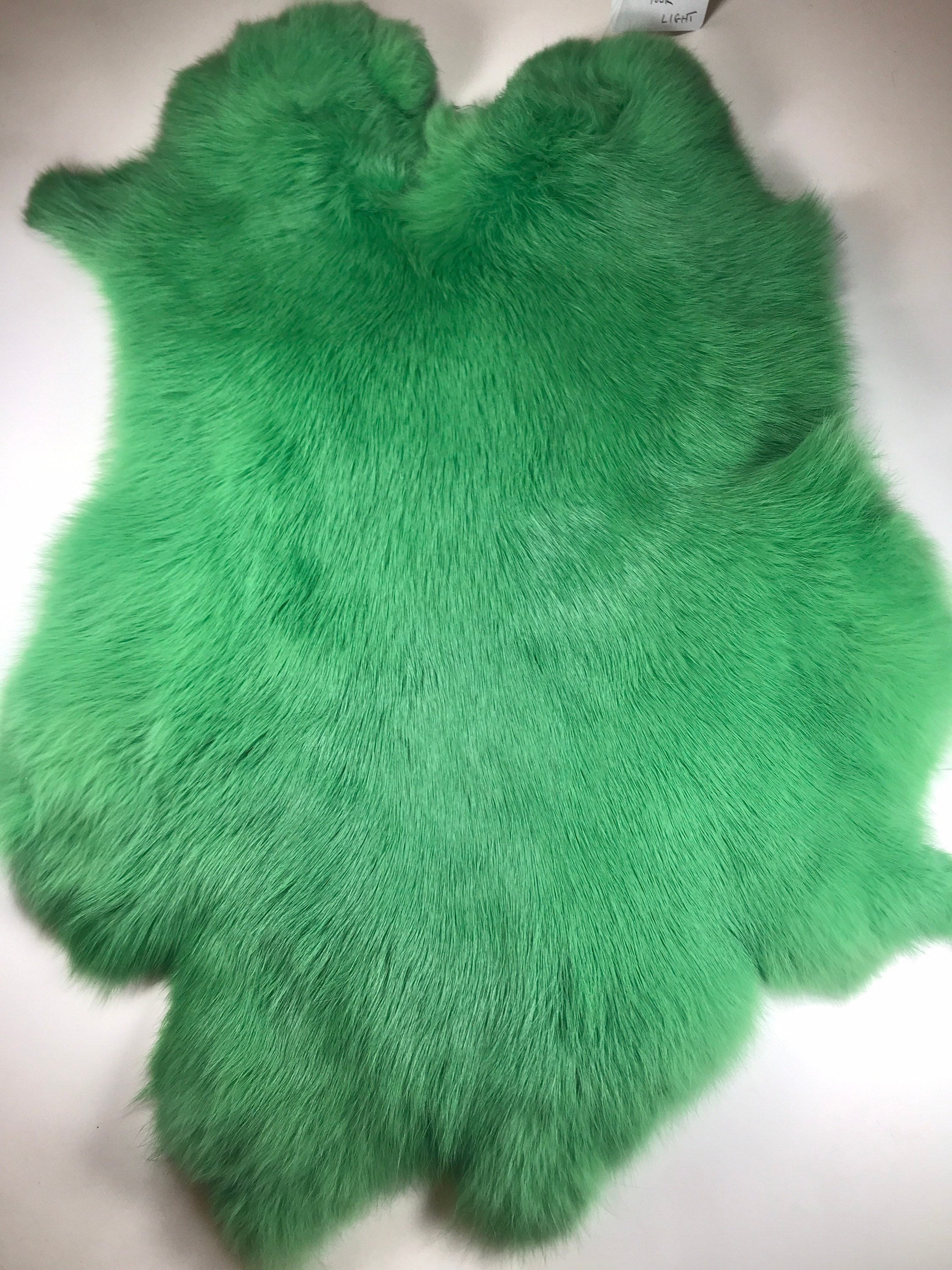Home & Living Taxidermy & Curiosities Home Décor DYED FL. Green Rabbit ...