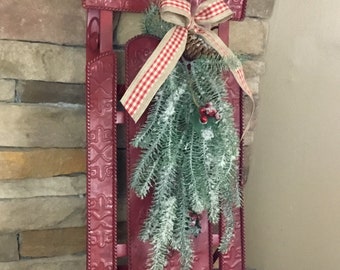 Christmas sled | Etsy