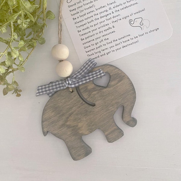 Elephant Ornament - Etsy