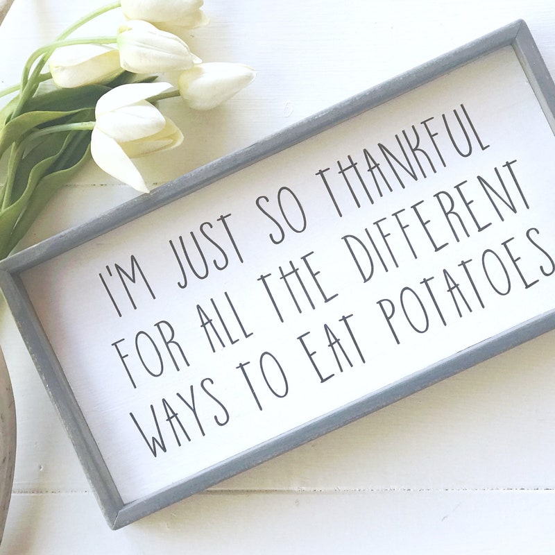 Metal Thankful Sign - Etsy