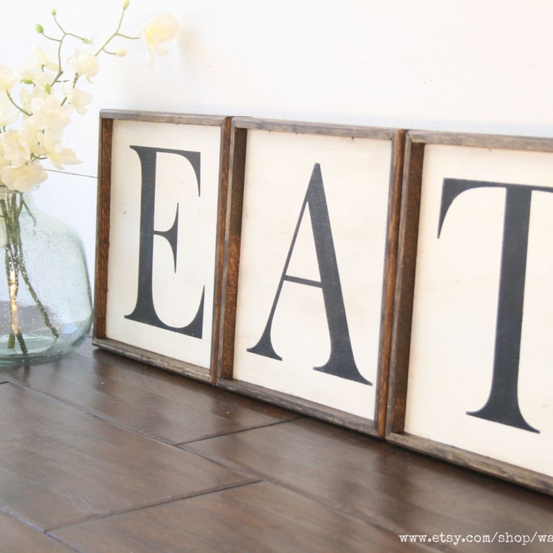 Eat Signs - Etsy
