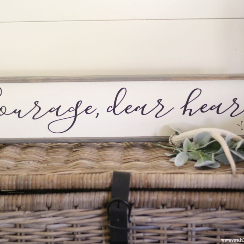 Courage Sign - Etsy