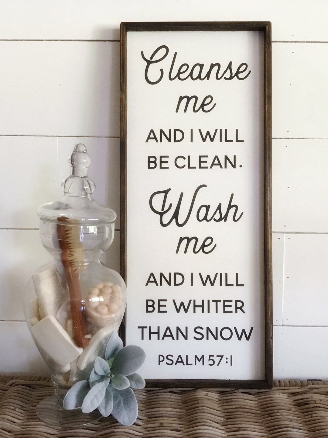 Cleanse Me and I Will Be Clean, Wash Me and I Will Be Whiter Than Snow ...