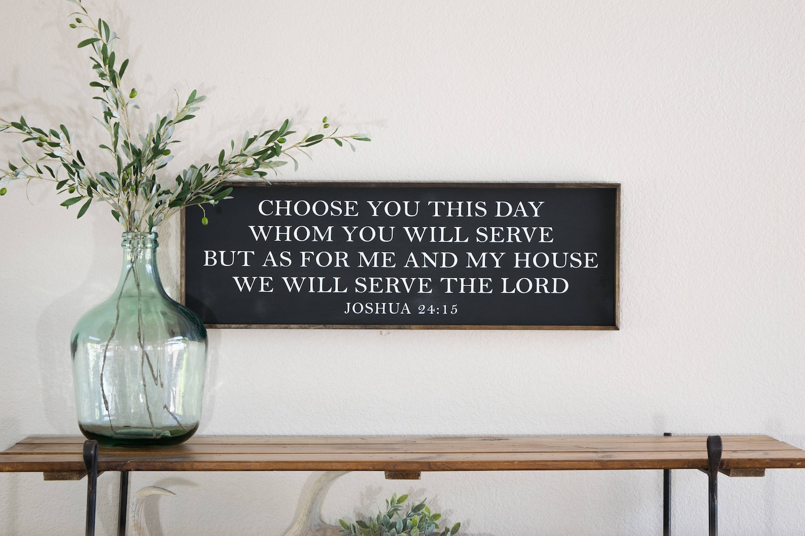 Choose This Day Whom You Will Serve but as for Me and My House - Etsy