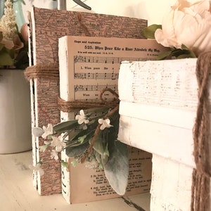 It is Well With My Soul Vintage Hymn Page Print Stamped Book Bundle ...