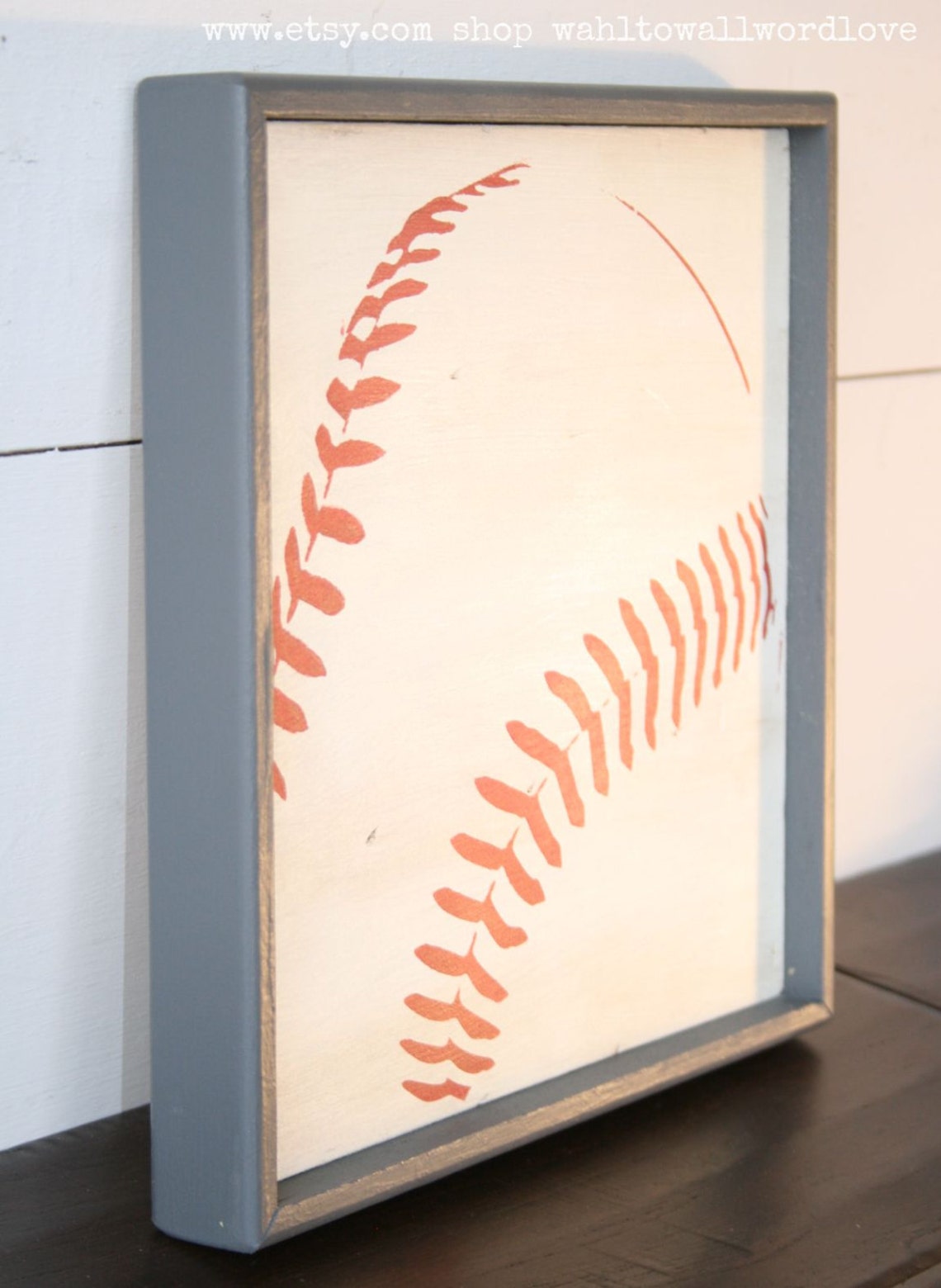 Baseball Softball Sign Vintage Style Baseball Softball Sign - Etsy