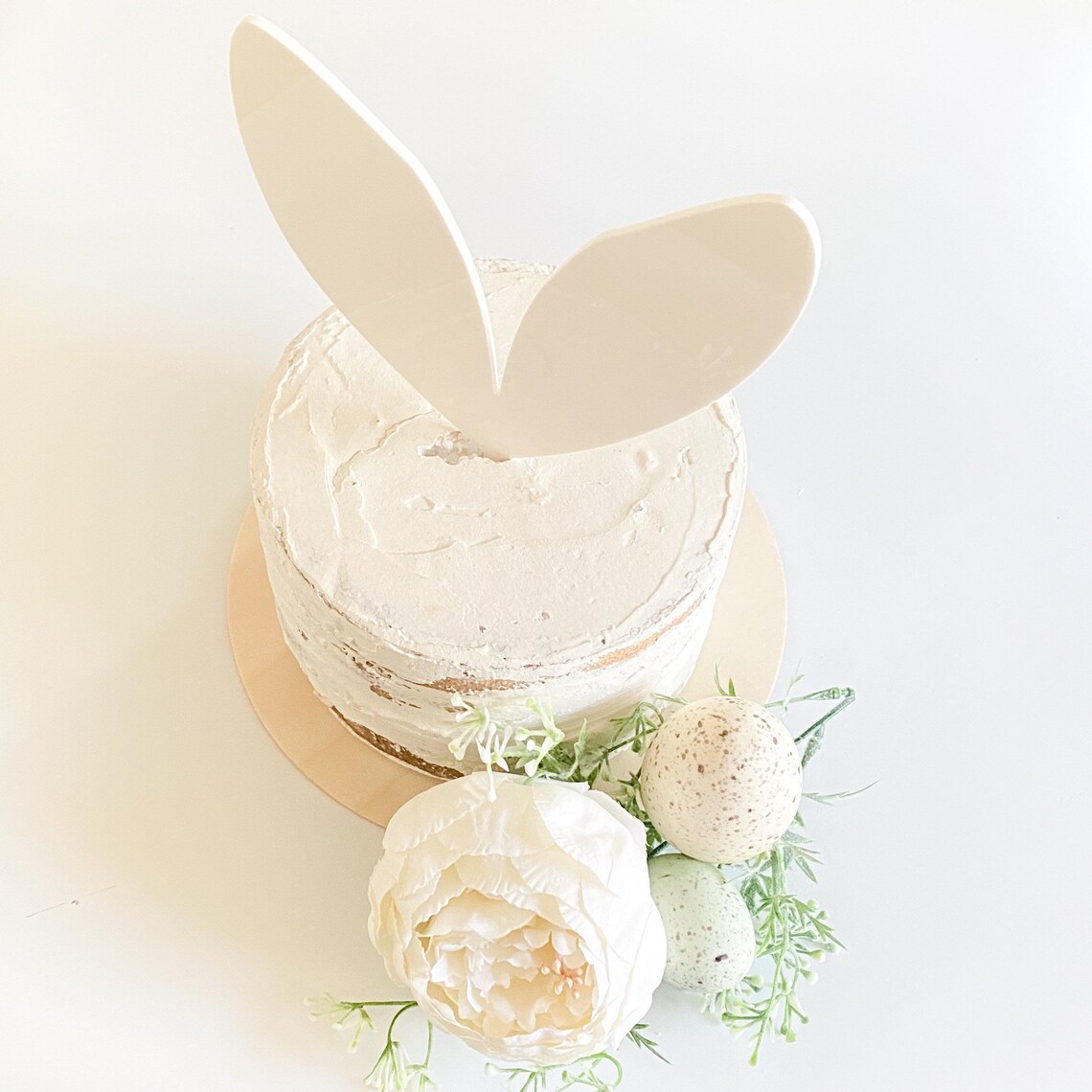 Acrylic Bunny Ears Cake Topper // Peter Rabbit // First - Etsy