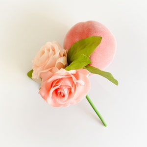 Georgia Peach Cake Topper // Cake Topper // Summer Cake Topper / Smash ...