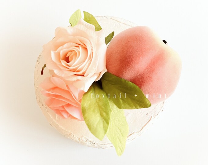 Georgia Peach Cake Topper // Cake Topper // Summer Cake Topper / Smash ...