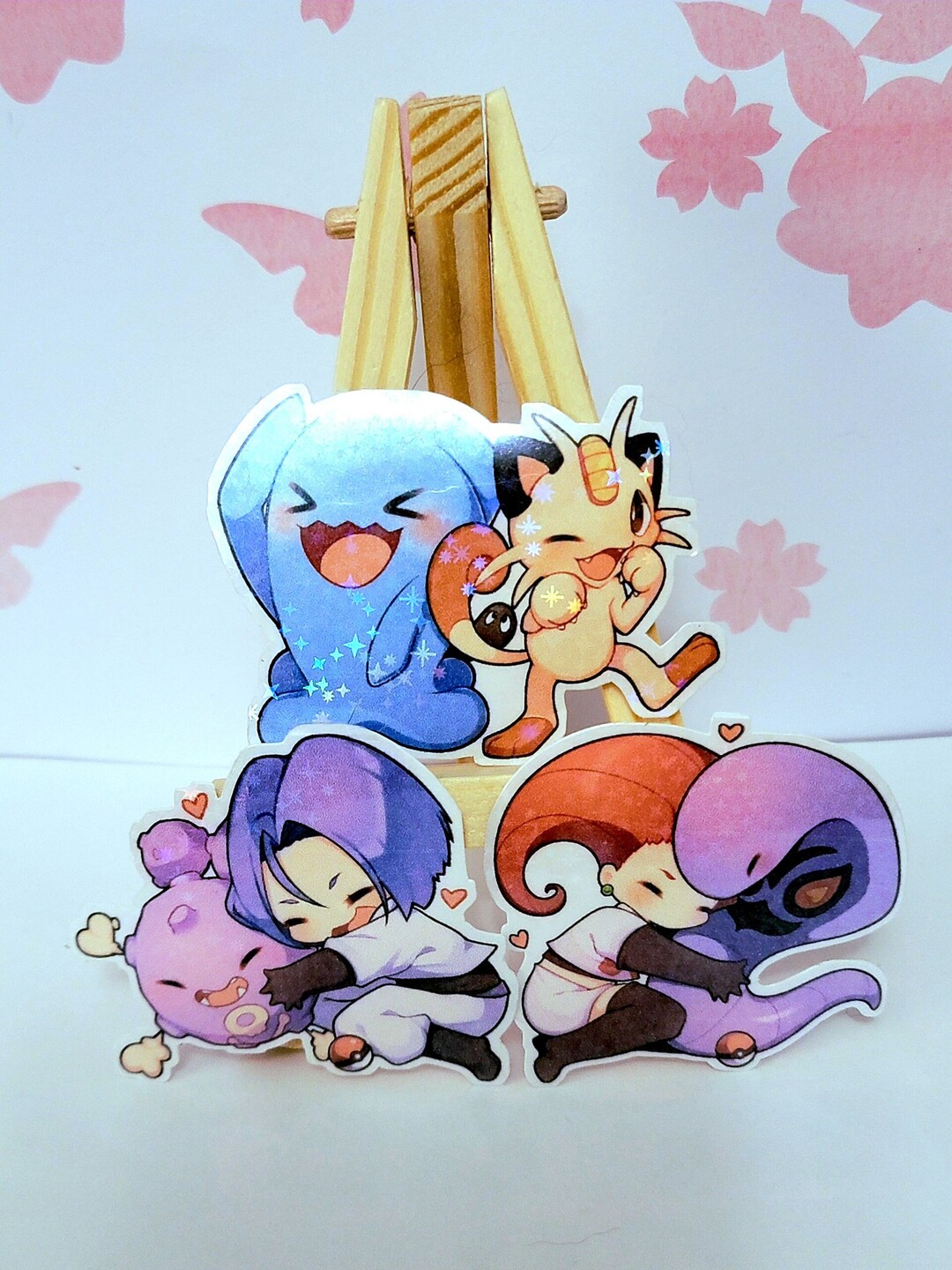 Rocket Holographic Sticker - Etsy