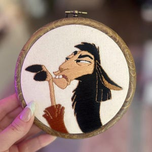 The Emperors New Groove (2000) - Kuzco Angry Embroidery - Etsy