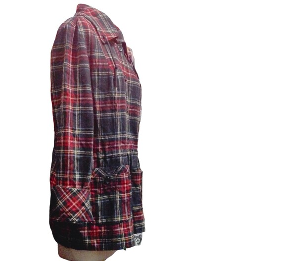 Pendleton plaid flannel shirt virgin wool lightweight… - Gem