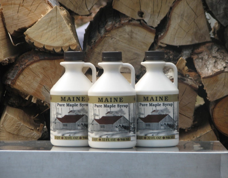 Maine Maple Syrup Bundle #6, Grade A Amber Color, Rich Flavor - Etsy