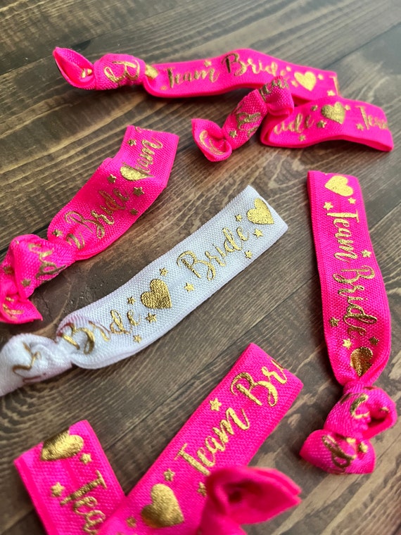 11 Pack X Team Bride Wristbands Bride Wristband Hens Party - Etsy