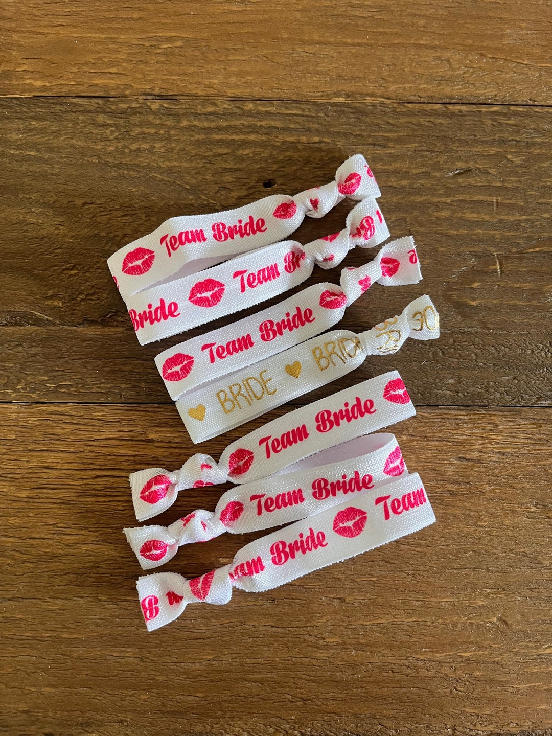 11 Pack X Team Bride Wristbands Bride Wristband Hens Party - Etsy