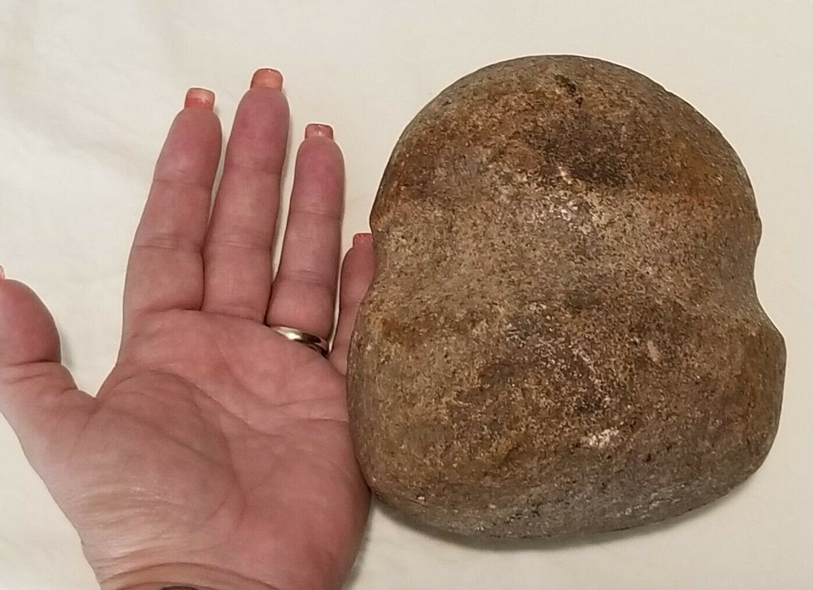 Primitive Indian Full Grooved Stone Axe Maul Native American Etsy