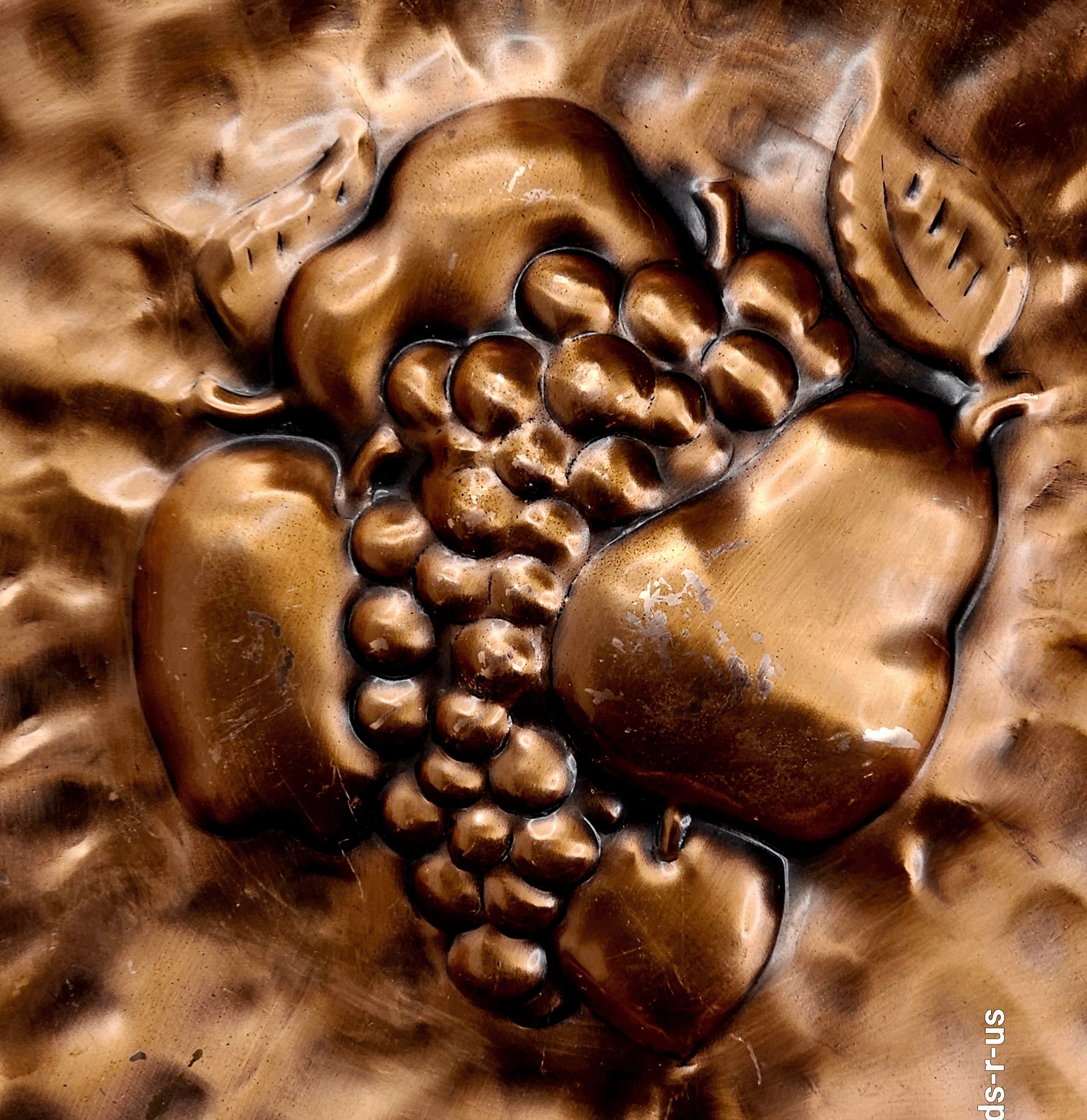 Vintage Gregorian Solid Copper Bowl Dish Platter Wall Hanging Large 13 ...